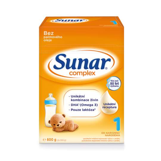 SUNAR Complex 1 nový 600 g - skladom | BENULEKAREN.sk