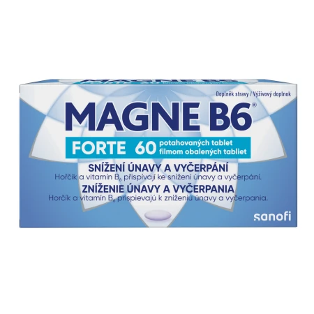 MAGNE B6 Forte 60 tabliet - skladom | BENULEKAREN.sk