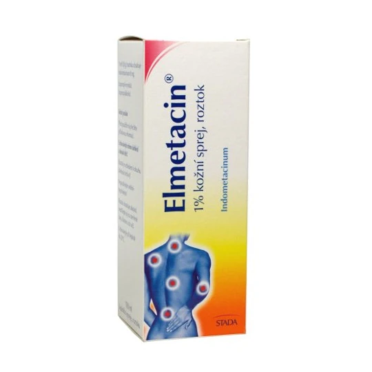 ELMETACIN Kožný sprej 100 ml - skladom | BENULEKAREN.sk